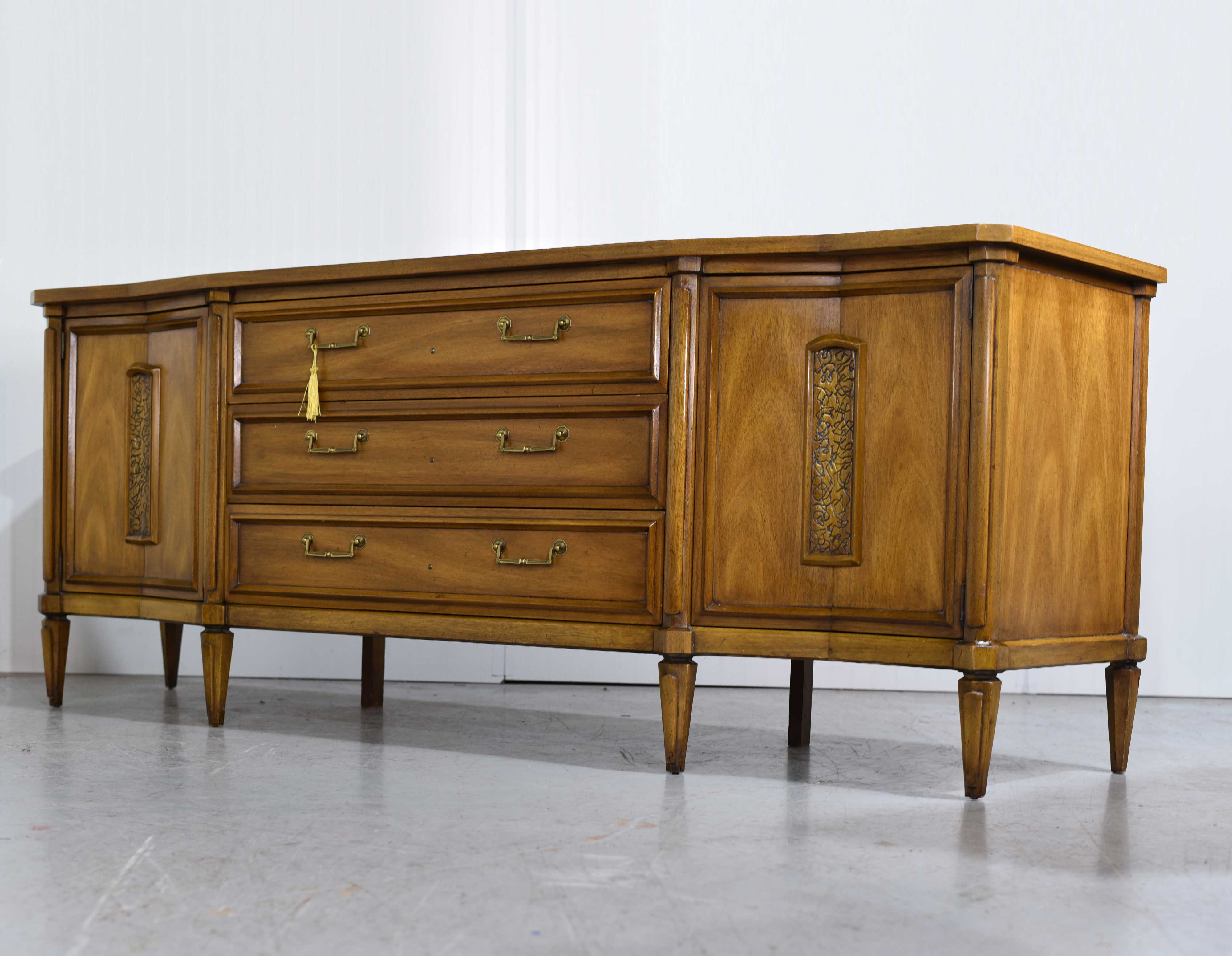 PAINT TO ORDER Mid Century Angular Shape Dresser by Helen Hobey Baker ...