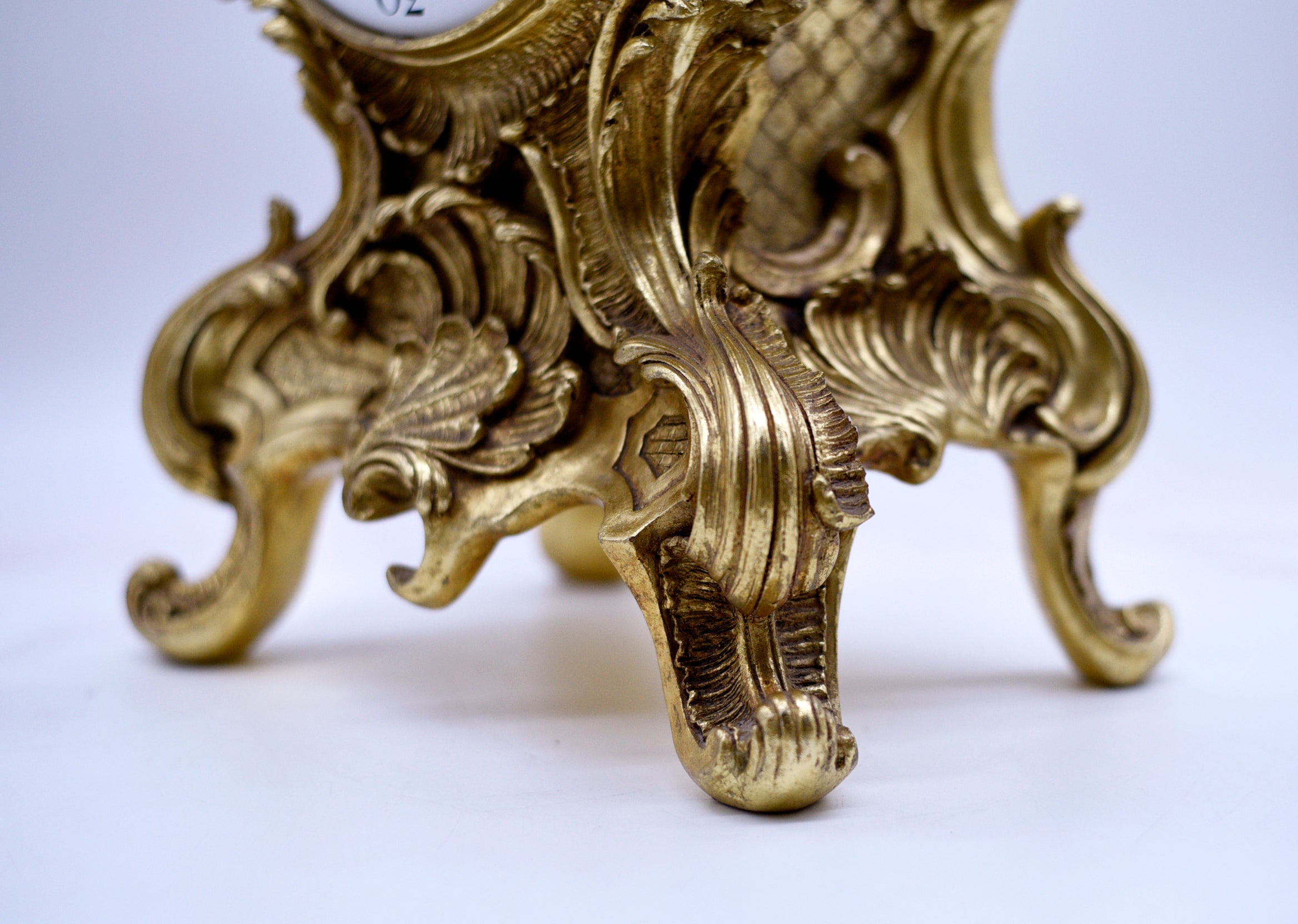 Louis XIV French Cherub Globe Rococo Mantel Clock - A Reproduction ...